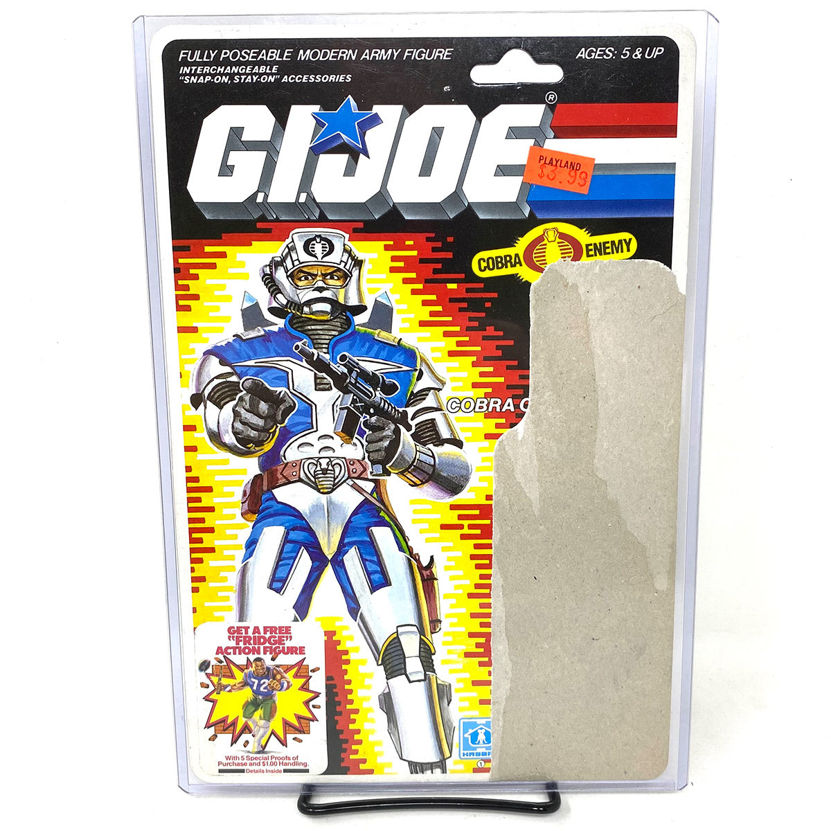 Cobra Commander Battle Armor GI Joe ARAH Cardback (34 back) – Atlanta ...