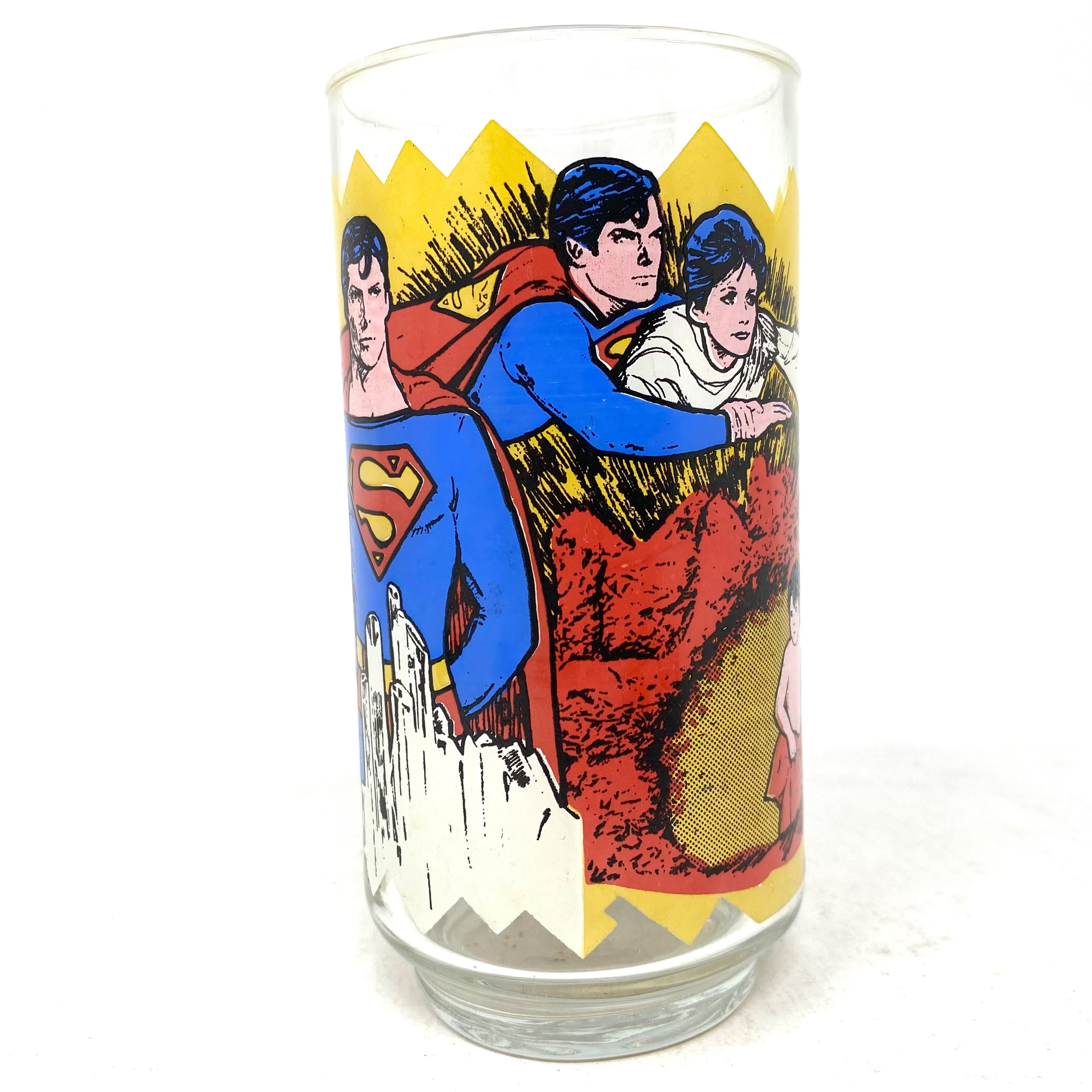 1978 Superman The Movie "Kal-el the child" Theater Promo Pepsi Glass ...